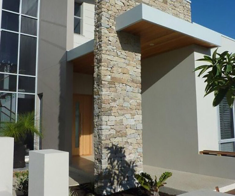 Feature Wall Exterior - Natural Stone Tiles, Pavers, Cladding, Walling ...